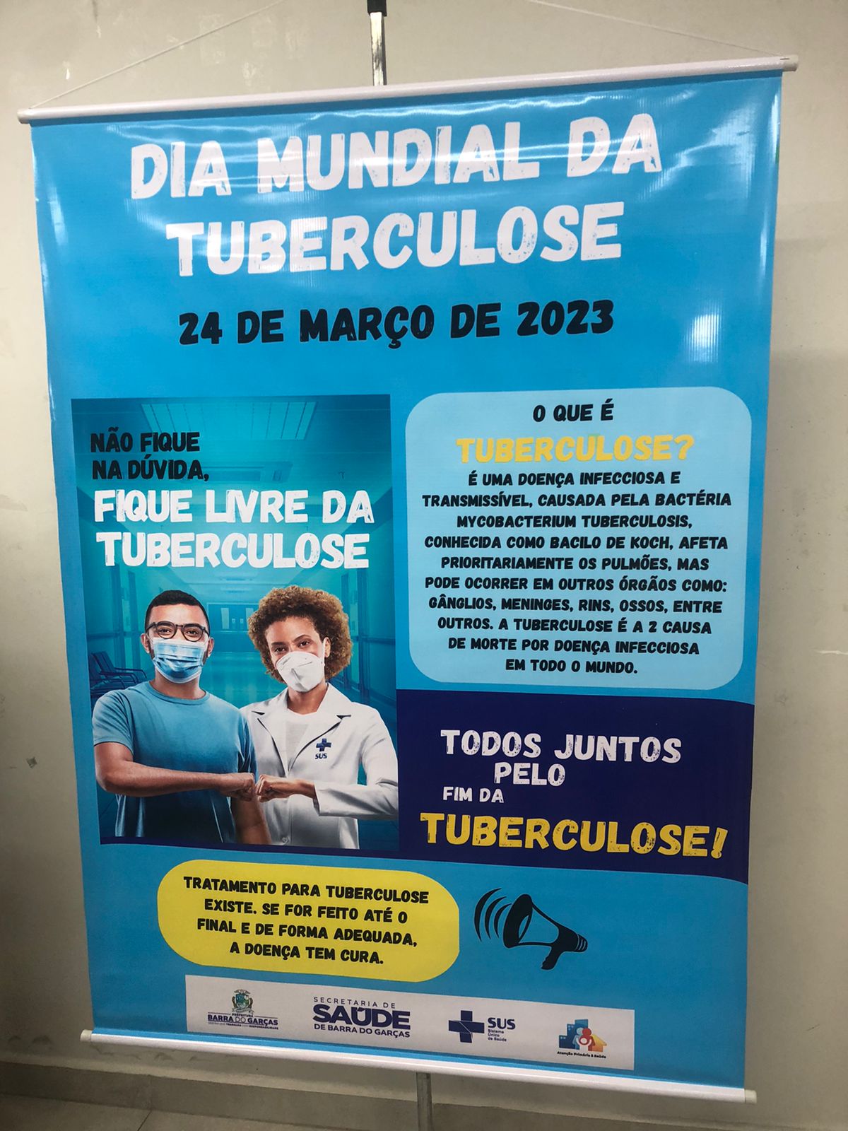 Em campanha contra Tuberculose, Prefeitura de Barra do Garças promove ...