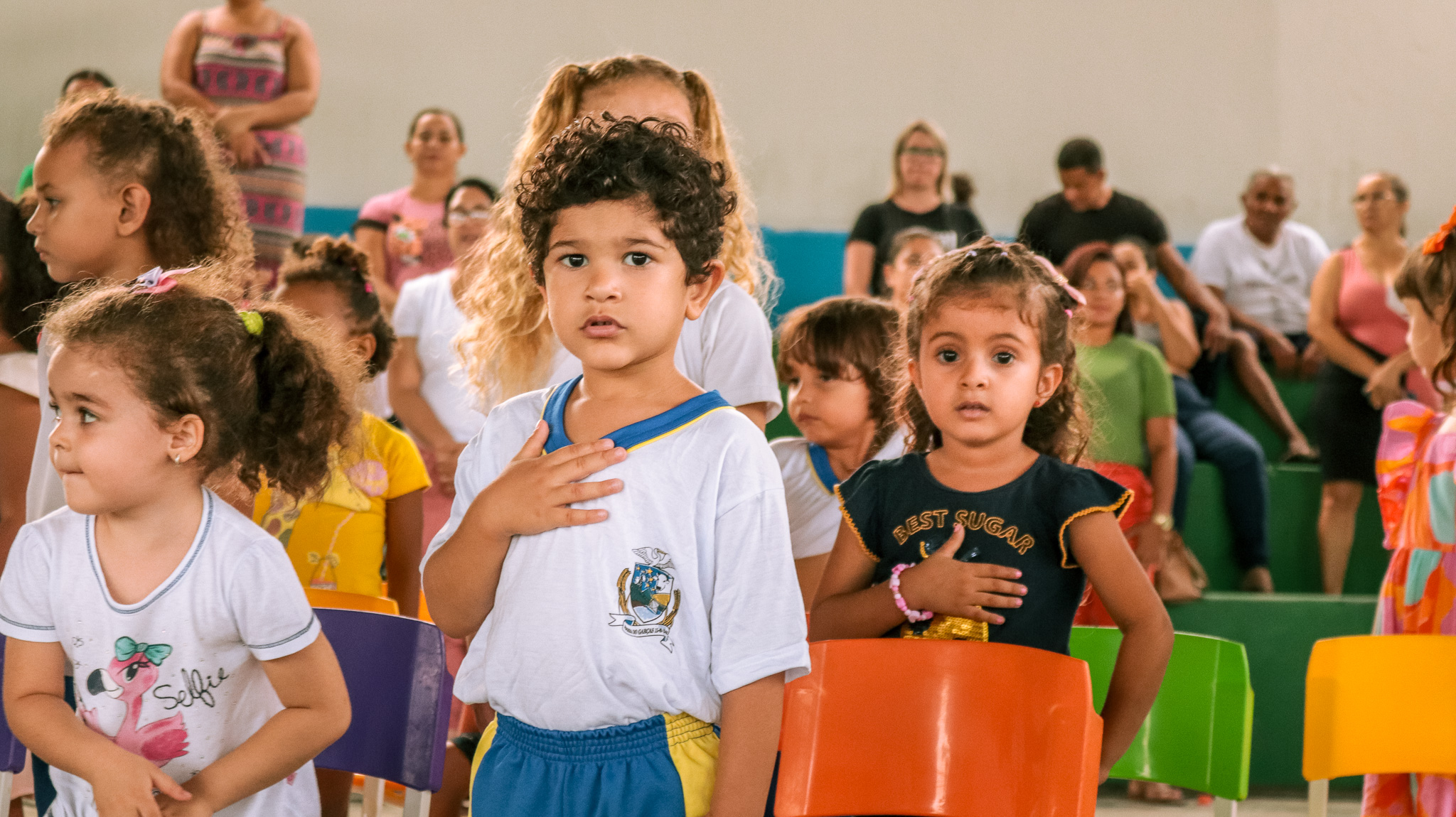 Aulas do CMEI Elza Rodrigues iniciam em novo prédio e com entrega de ...